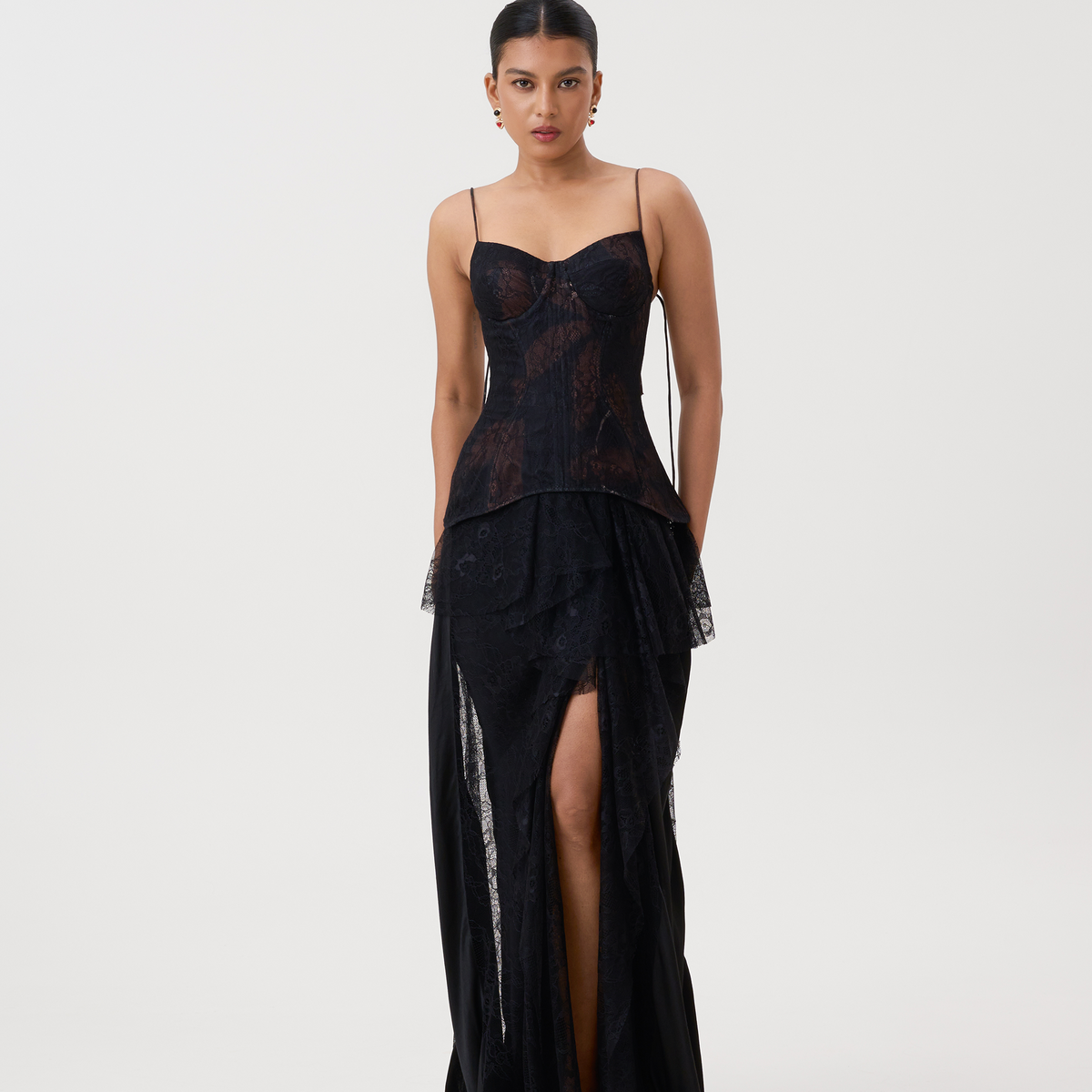 ALMA LACE CORSET TOP – Polite Society