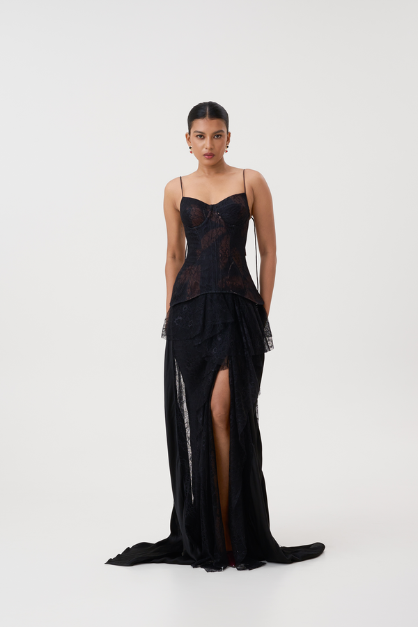 ALMA LACE CORSET TOP – Polite Society